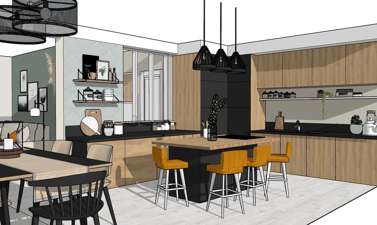 Ouvrir les espaces - Atelier ML Déco | Décoratrice d'intérieur Rouen